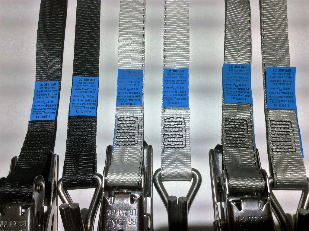 25mm 'LOOPED' 316 Marine Grade Stainless Steel Ratchet Strap - Rib-Kit